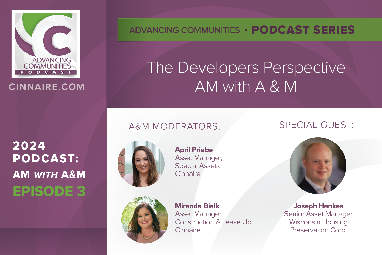 Advancing Communities Podcast: Asset Management With A&M – The ...